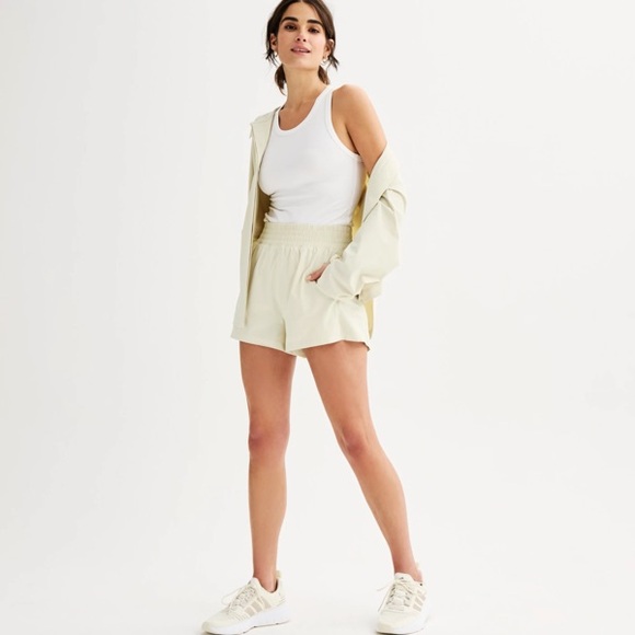 FLX | Shorts | Nwt Flx Compass Highrise Lightweight Woven Shorts | Poshmark